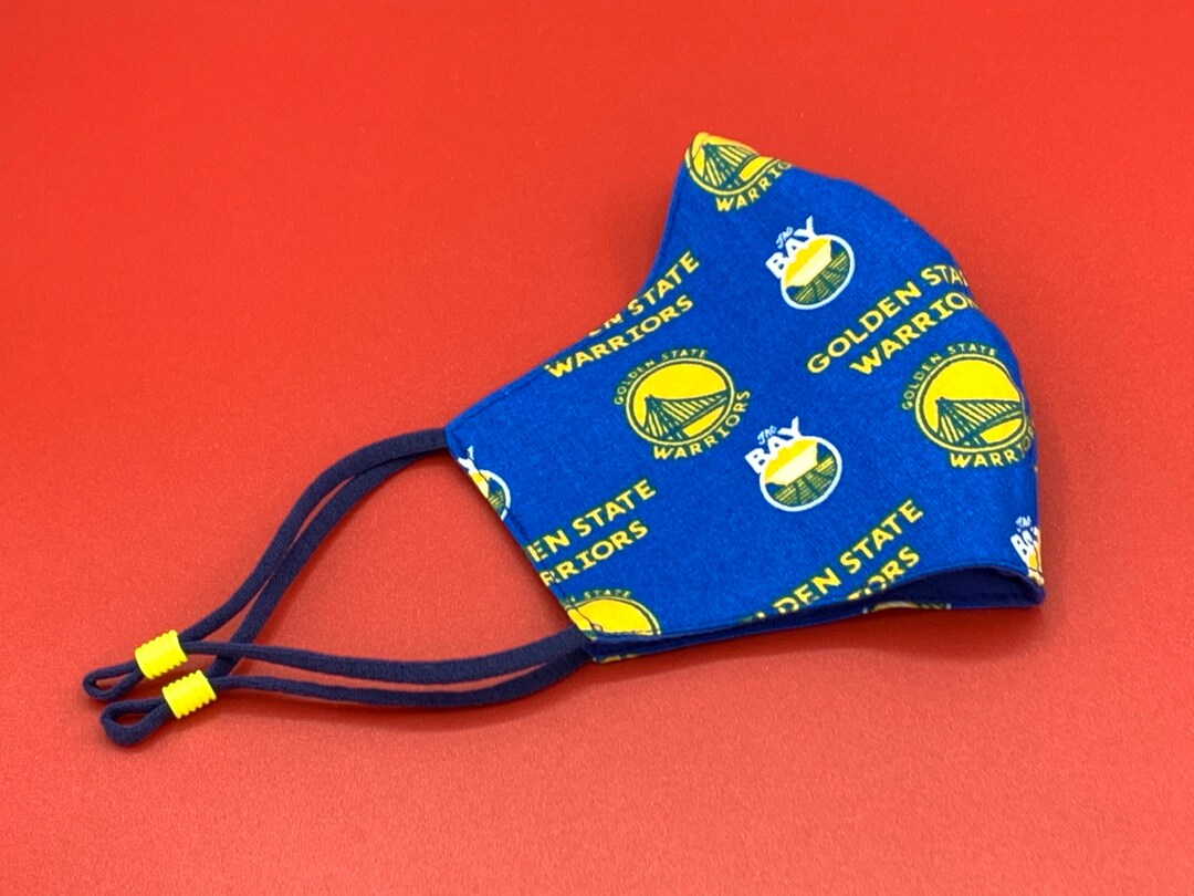 Golden State Warriors Mask, Warriors Mask, GS Warriors Face Mask ...