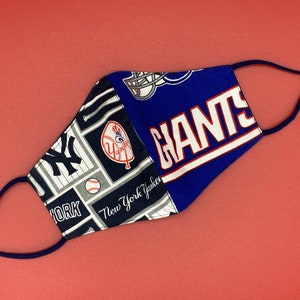 Yankees and Giants Face Mask, New York, Yankees Face Mask, Giants Face ...
