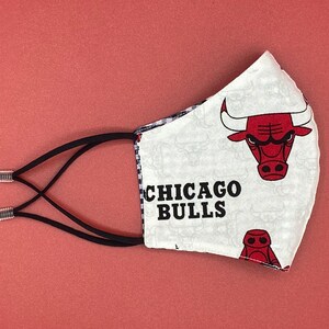 IL Chicago Bulls Mask Chicago Bulls Face Mask Bulls Mask | Etsy