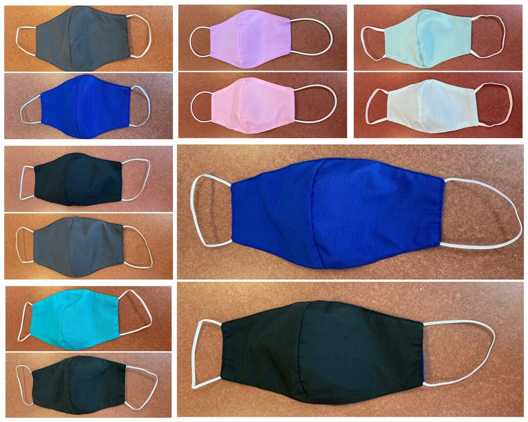 Face Mask Made in USA, Adult, Kids, Teenager, Reversible, Reusable ...