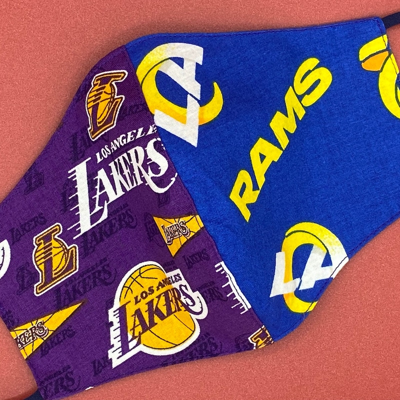 La Lakers Face Mask - Etsy Australia