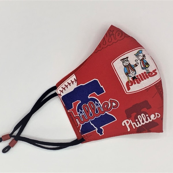 Phillies Face Mask - Etsy