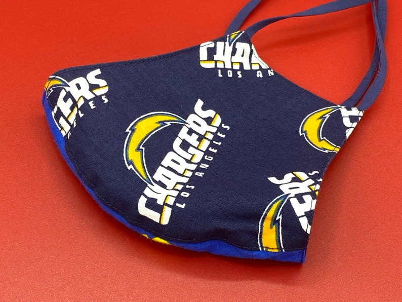 Chargers and Rams Face Mask, LA Chargers Mask, LA Rams Mask, Los ...