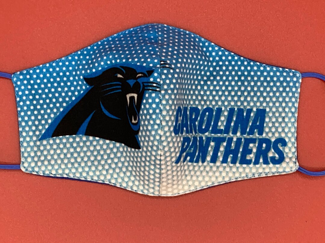 Carolina Panthers Face Mask, Panthers Facemask, Football Team ...