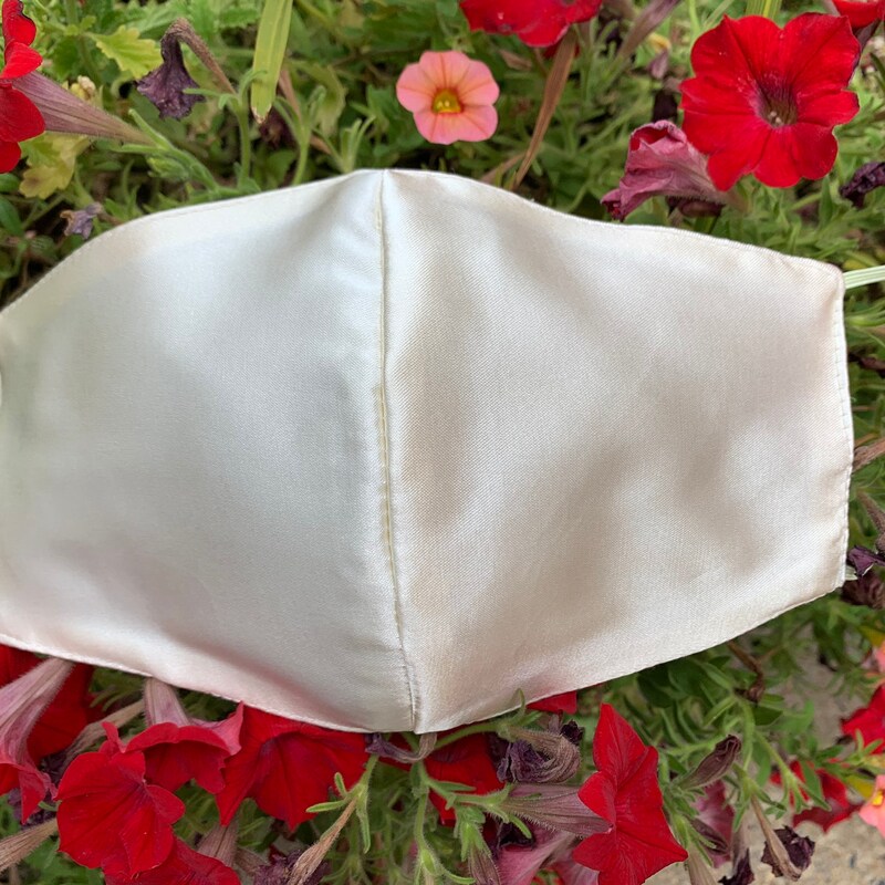 Satin Face Mask - Etsy
