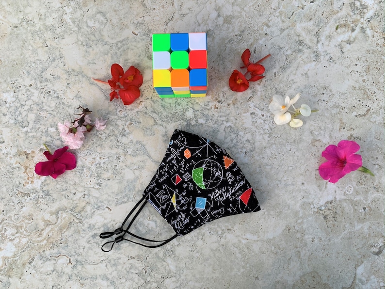 Mathematics Face Mask STEM Mask Math Facemask Formula | Etsy