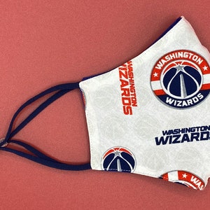 Washington Wizards Face Mask, Washington Capitals Face Mask, Wizards ...