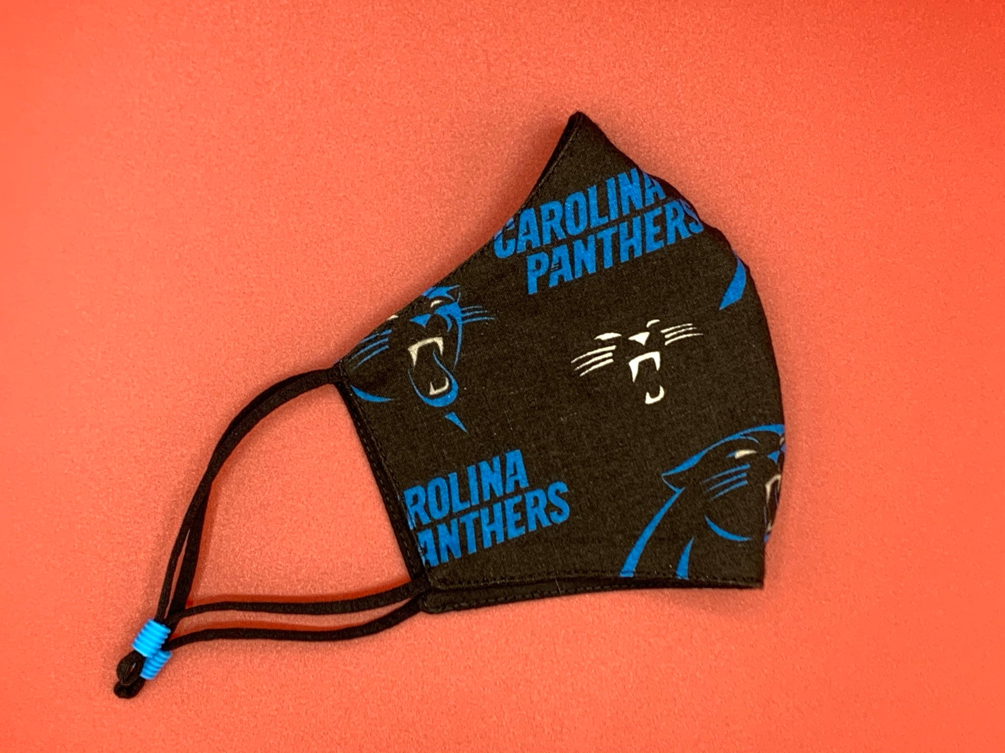 Carolina Panthers Face Mask Panthers Facemask Football Team - Etsy UK
