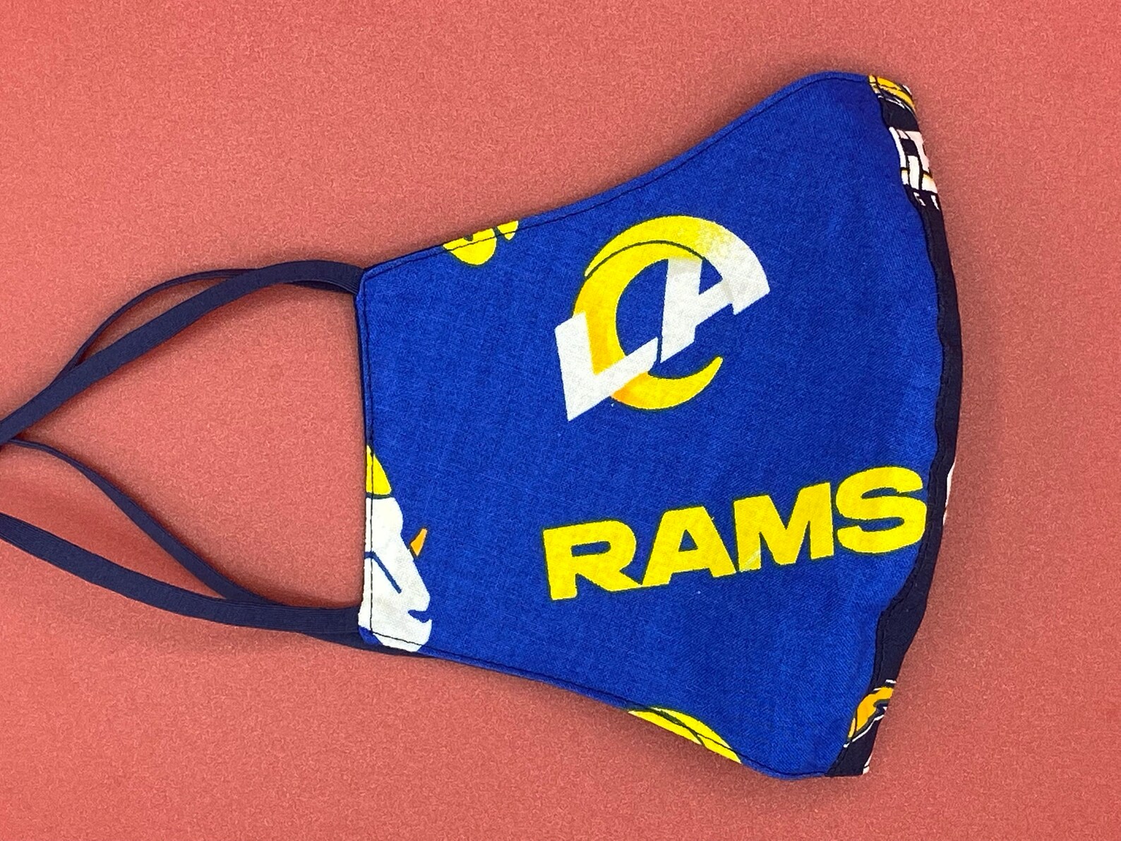 Chargers and Rams Face Mask, LA Chargers Mask, LA Rams Mask, Los ...