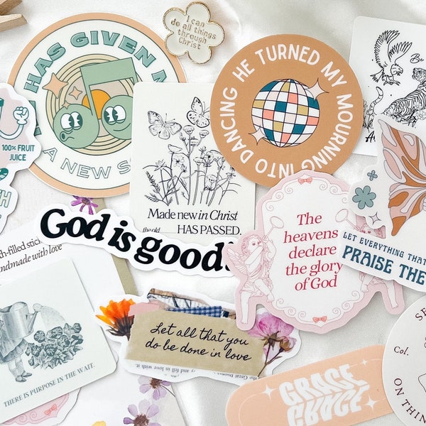 Bible Verse Sticker - Etsy