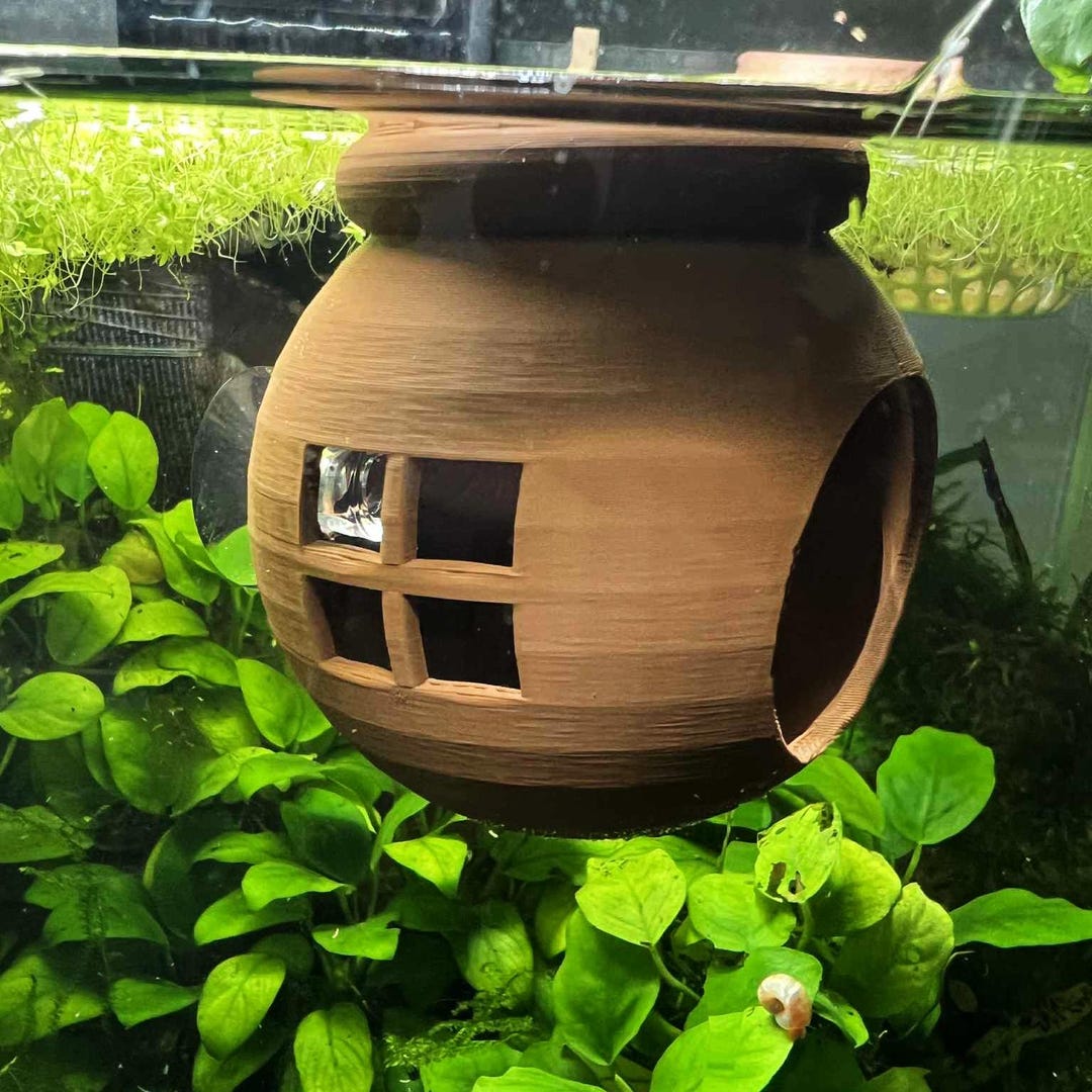 Floating Betta House. Aquarium Floating Betta Hideout. Floating House ...