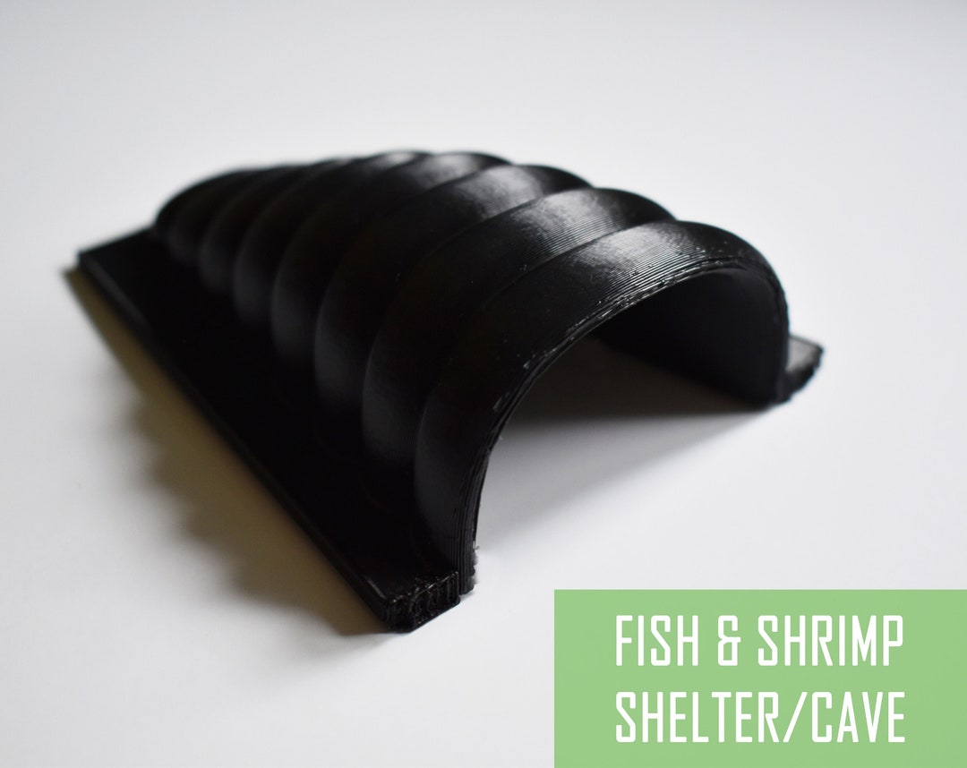 Shrimp Shelter for Aquarium Fish Tank. 3D Printed Cave for Shrimp and ...