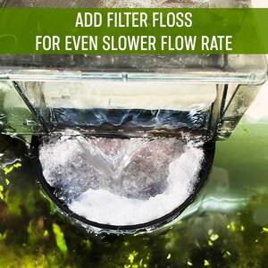 Aquarium Filter Baffle for ALL HOB Filter Systems. Universal Calm ...