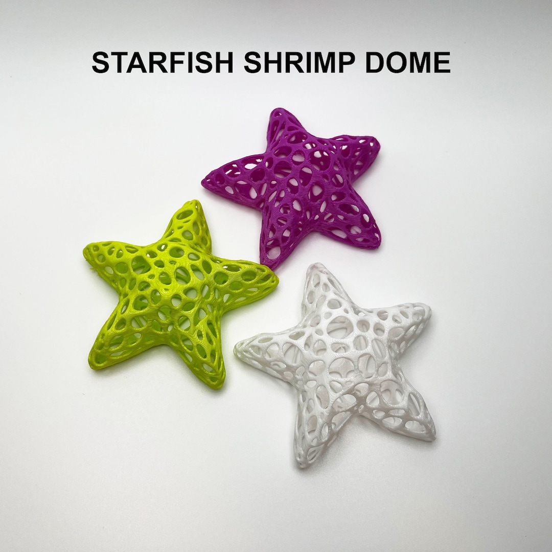Aquarium Starfish Shrimp Dome Decor. Shrimp Home Hide Out. Starfish ...