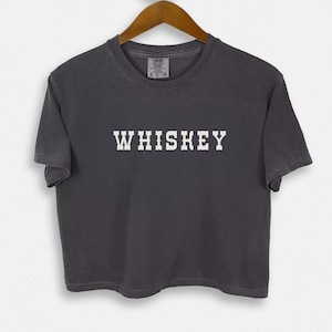 Whiskey Crop Top for Country Concert Shirt Vintage Whiskey Shirt for ...
