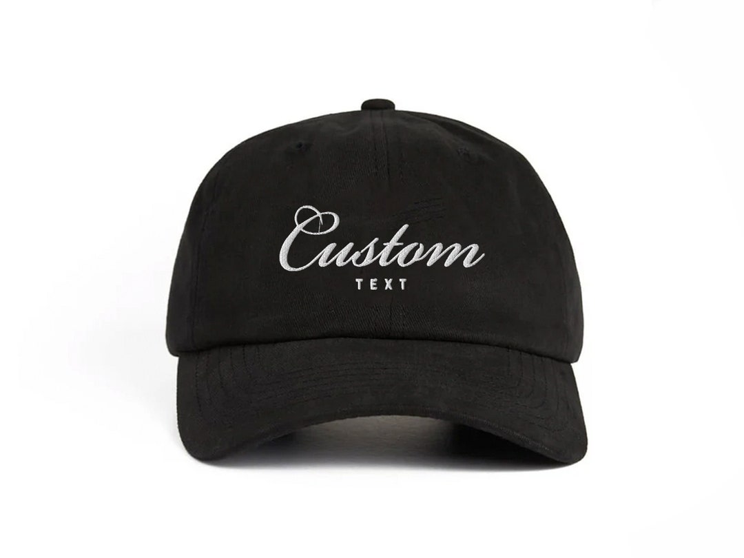 Dad Hat Custom Embroidered Dad Hat Peesonalized Hat Front and Back ...