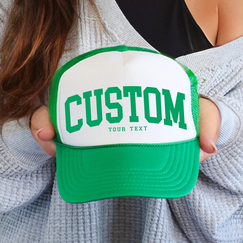 Custom Trucker Hat - Etsy