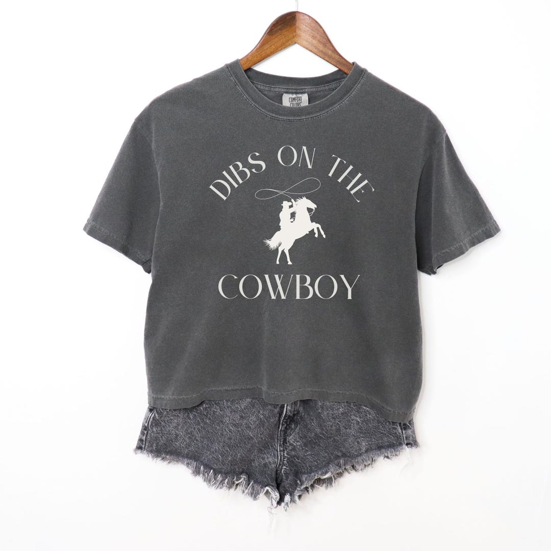 Cowboy Crop Top Western Crop Top Country Music Vintage Shirt Cowgirl ...