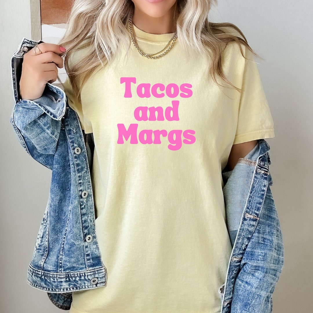 Tacos and Margs Shirt Tequila Shirt for Summer Margarita Tee for ...