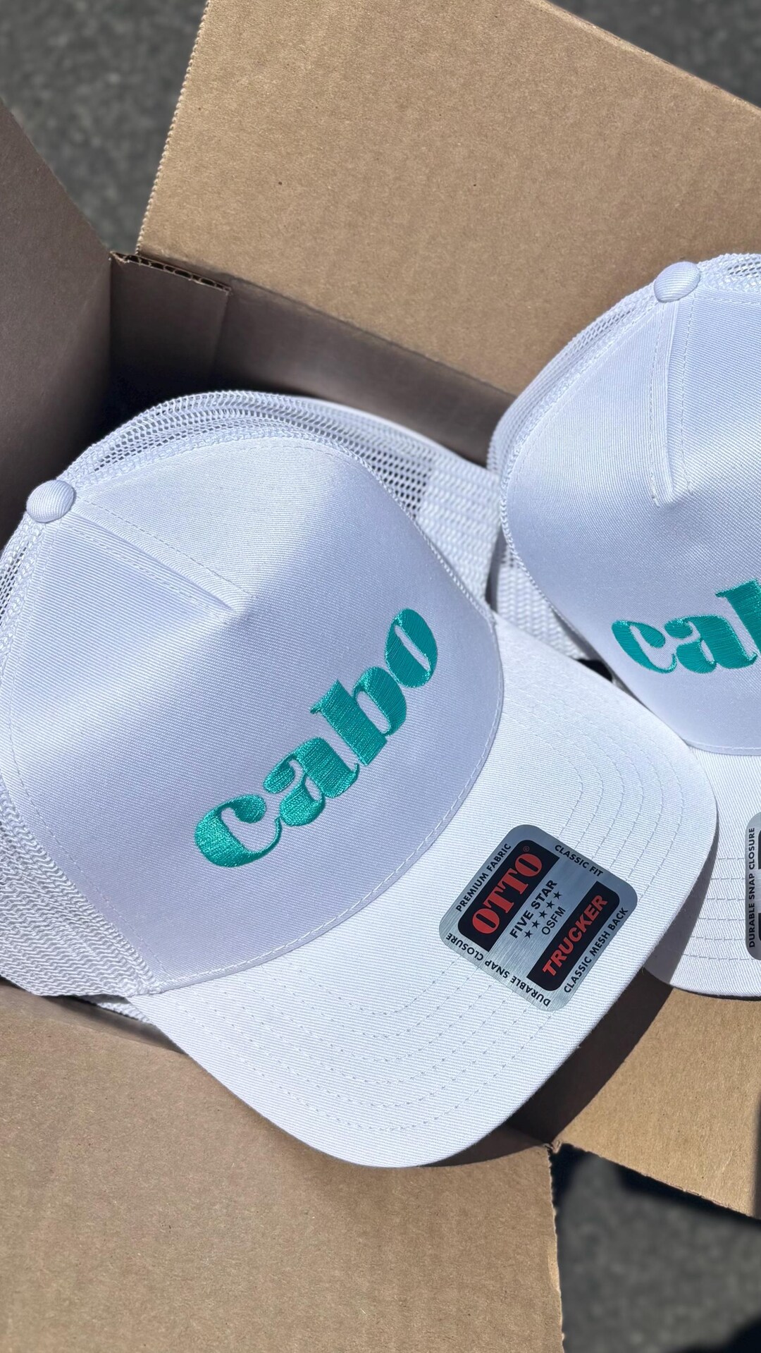 Trucker Hat, Custom Embroidered Truckers: Bulk Wedding Hats, Vacation ...