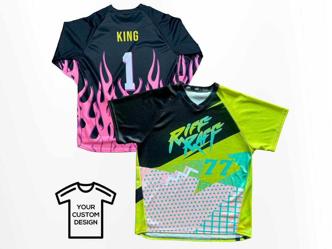 Custom Jersey All Over Print Jersey Team Jersey Gaming Short Sleeve ...