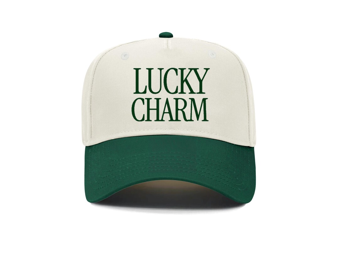 Lucky Charm Hat for St. Patrick’s Day Hat Embroidered Funny Hat for St ...
