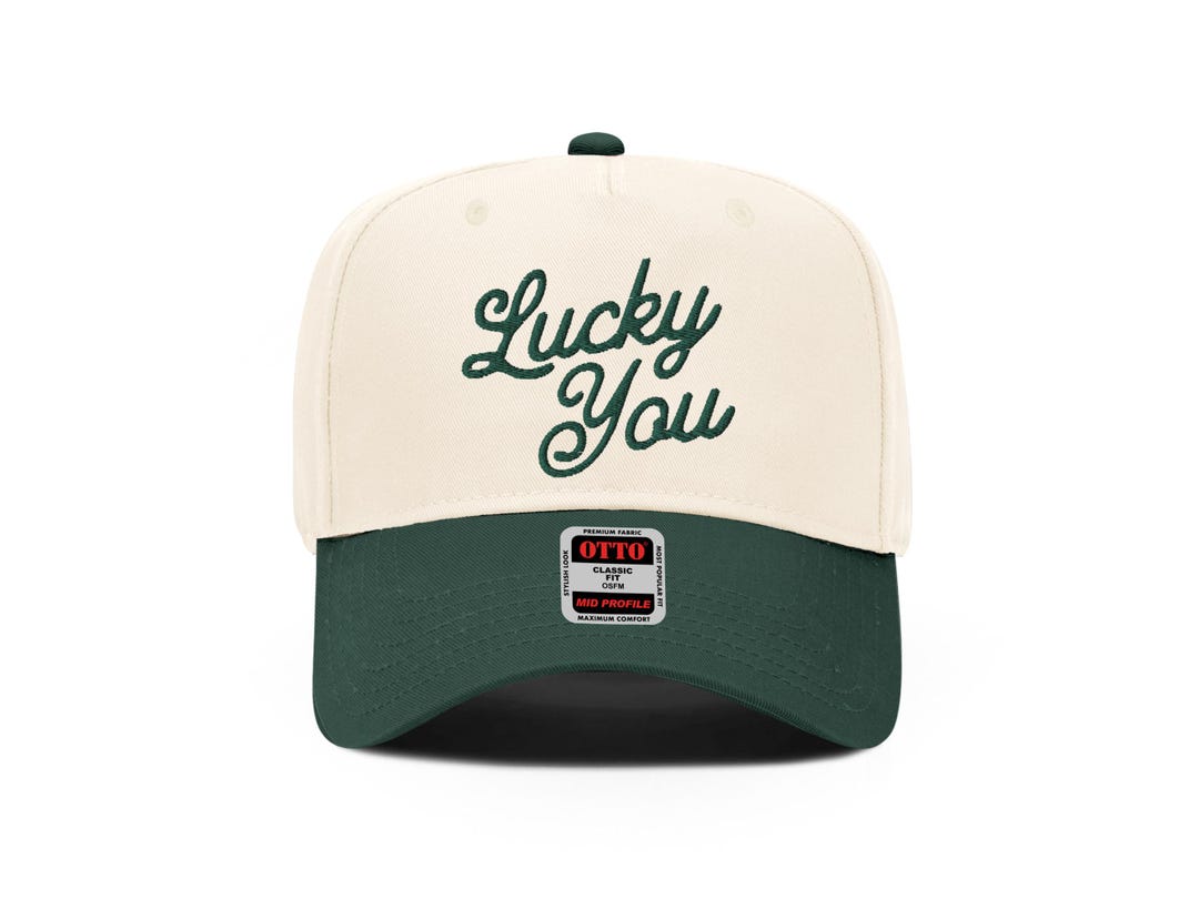 Lucky Hat for St. Patrick’s Day Hat Embroidered St. Patrick's Day Gift ...