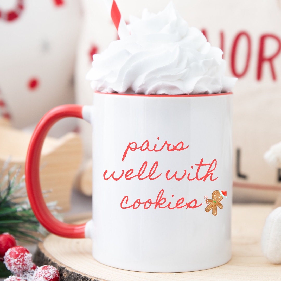 Gingerbread Man Mug Christmas Gingerbread Coffee Mug Christmas Cookie ...