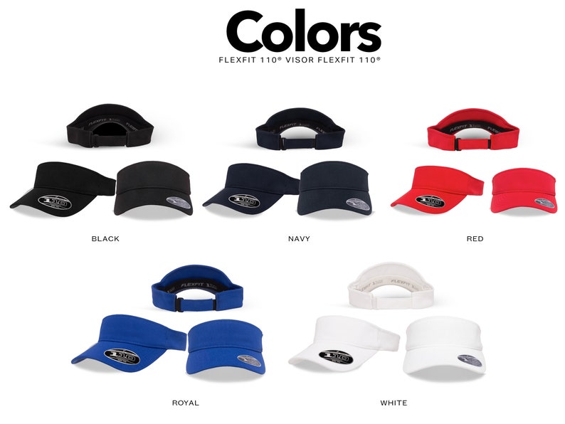 Custom Visor Embroidered Visor for Golfer Personalized Visor for Tennis ...