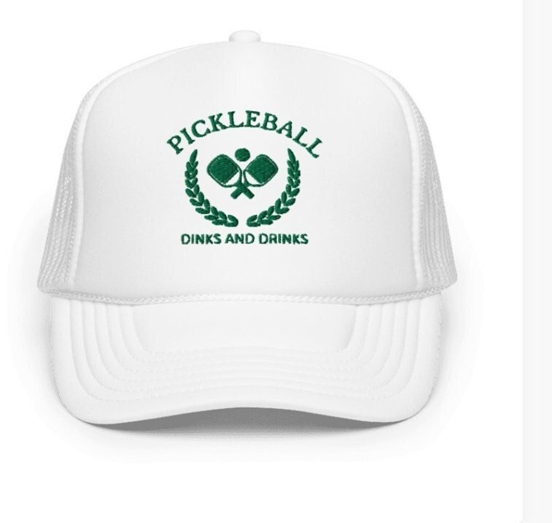 Pickleball Trucker Hat: Dinks and Drinks Team Hat - Etsy