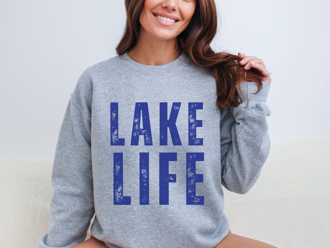 Lake Life Sweatshirt Lake Hoodie Gift for Camping Lover Lake Babe ...
