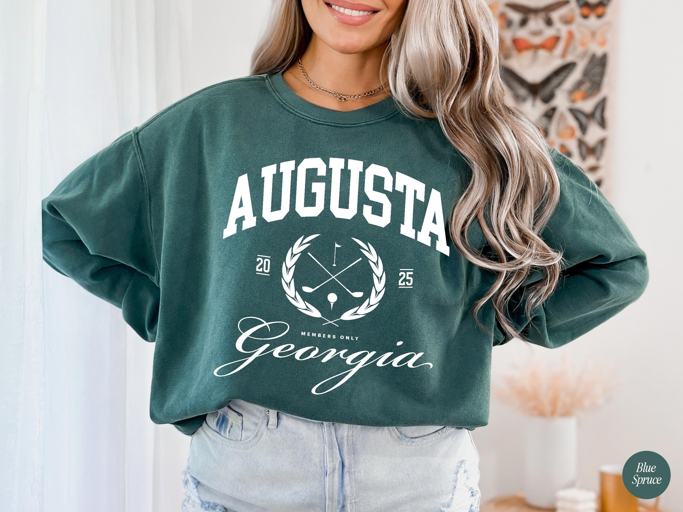 Augusta Sweatshirt Vintage Golf Crewneck Augusta Georgia Sweatshirt for ...
