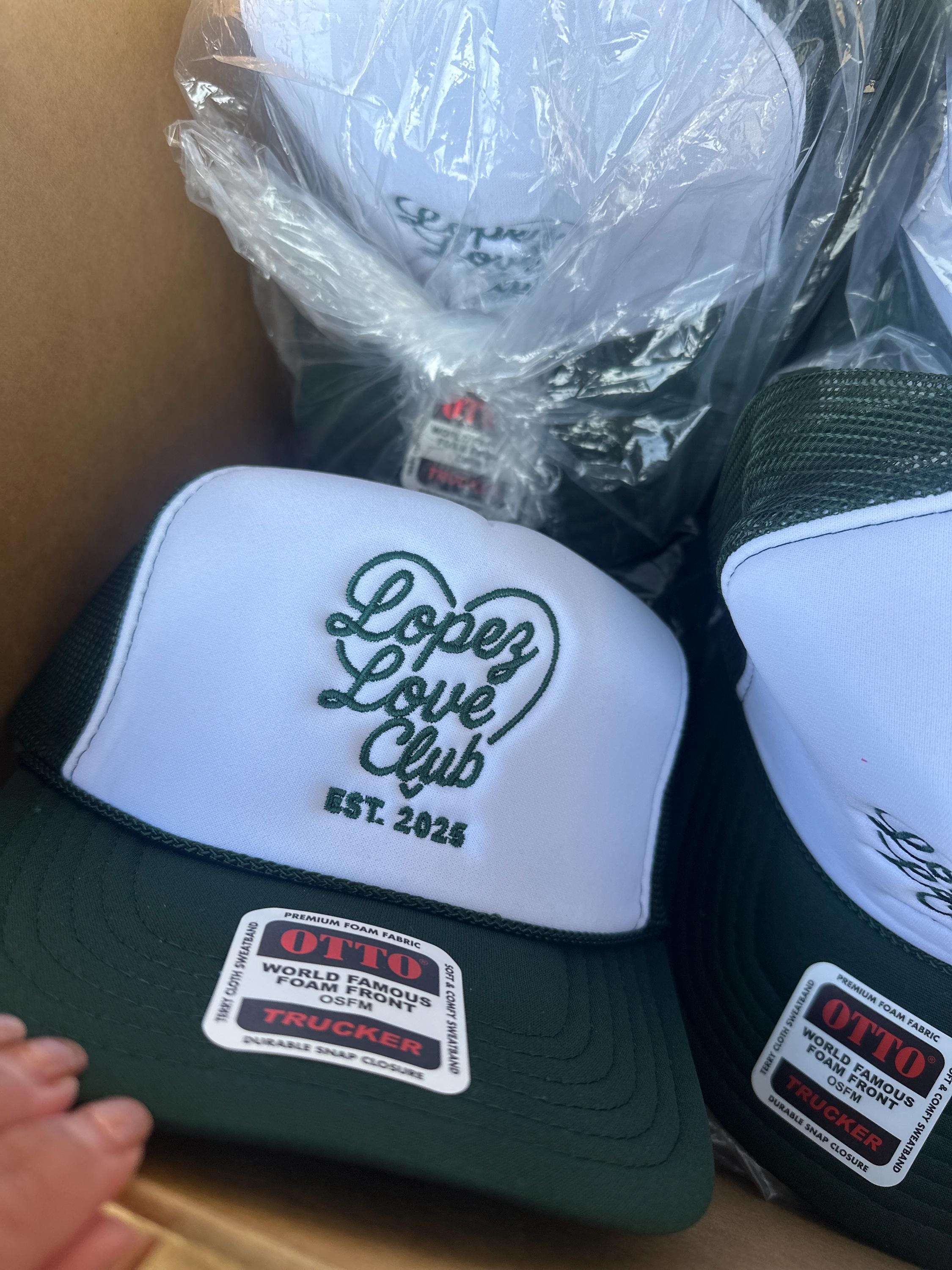 Wedding Hats Custom Trucker Embroidered Hats Bulk Order for Company ...