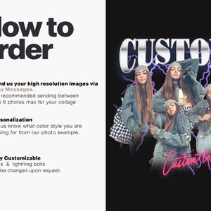 Custom Photo Collage Shirt Bootleg 90s Rap Tee Photo Collage Shirt 90s ...