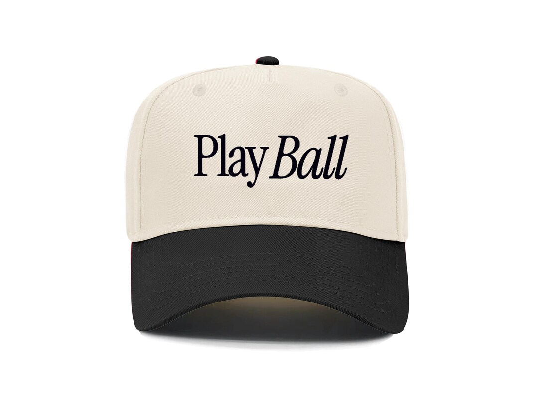 Baseball Hat for Baseball Fan Play Ball Hat Funny Game Day Hat for ...