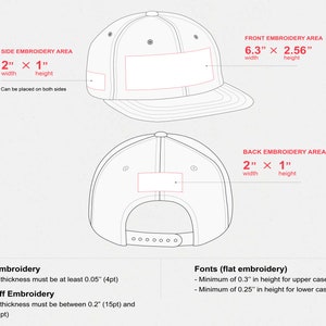 Custom Two Tone Hat Embroidered Custom Snapback Varsity Font Hat Custom ...