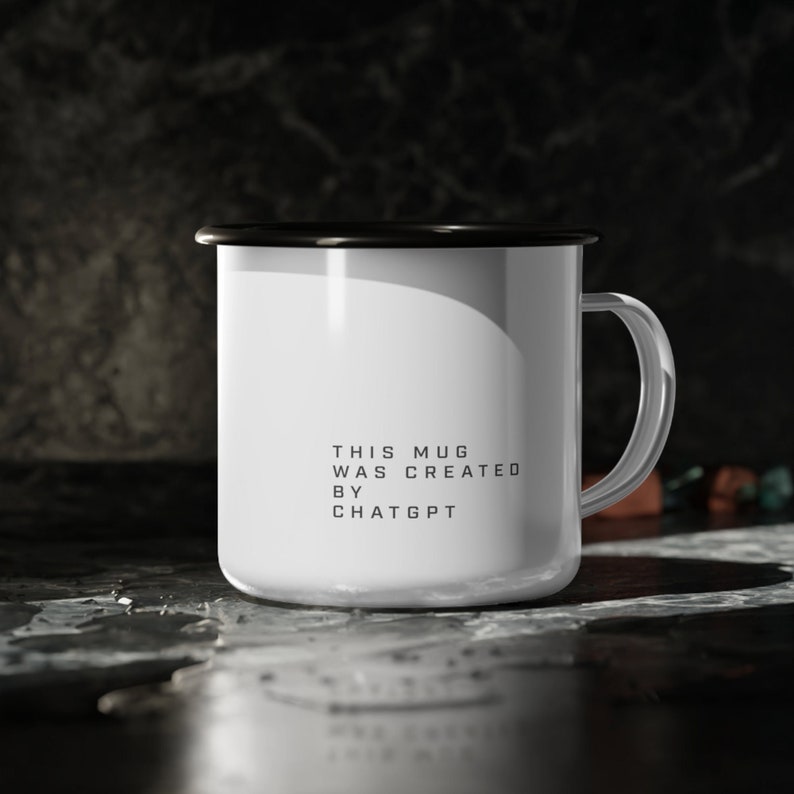 Chatgpt Coffee Mug Chatgpt Created This Mug Chatgpt Gift - Etsy