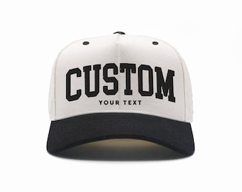 Two Tone Snapback Hat - Etsy