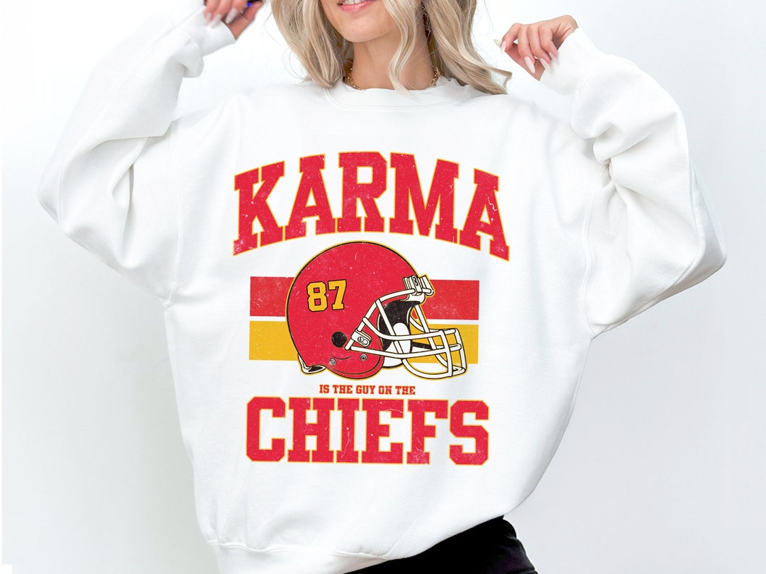Karma is the Guy Sweatshirt Taylor’s Boyfriend Sweatshirt Football Era ...