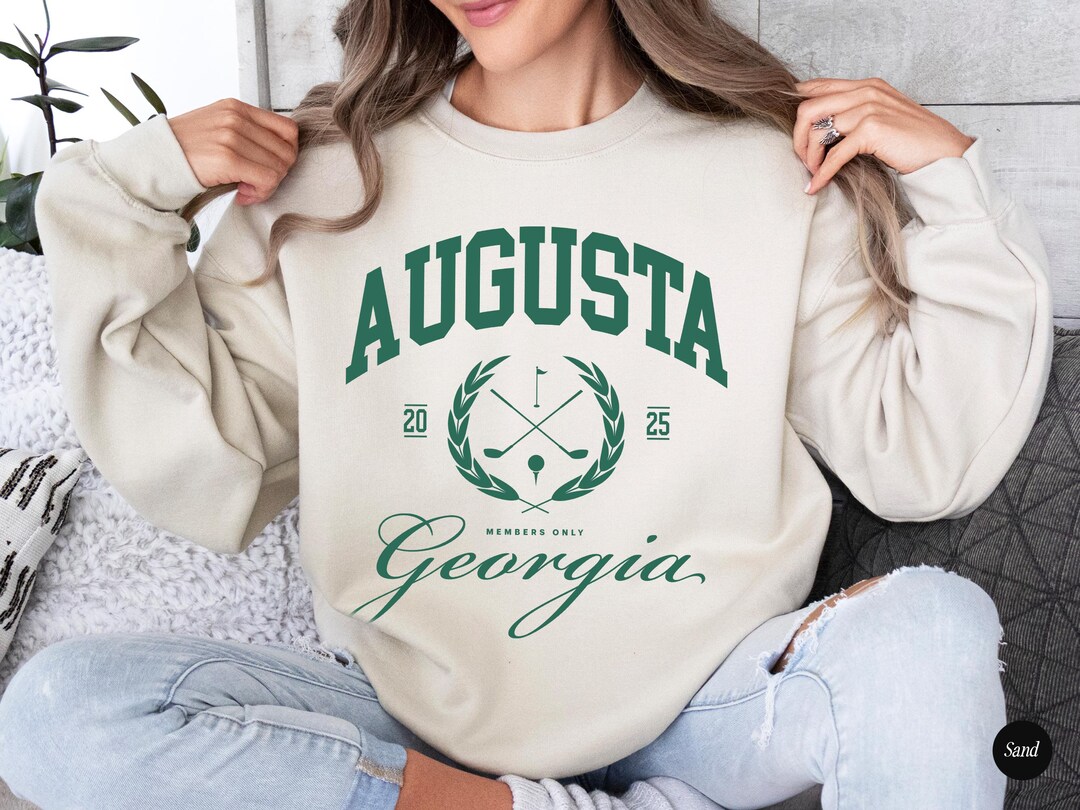 Augusta Georgia Sweatshirt for Golf Fan Gift for Golf Lover Augusta ...