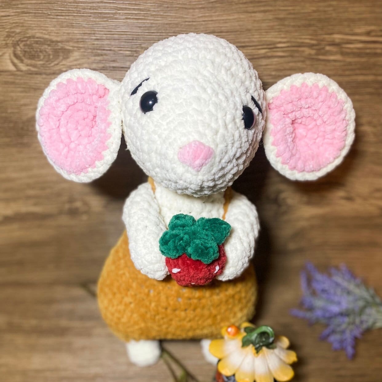 Melvin the Mouse Crochet Pattern - Etsy