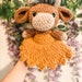 Sunny the Sunflower Cow LOW SEW Crochet Pattern - Etsy