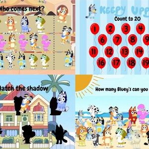 Bluey Themed Busy Book - Etsy