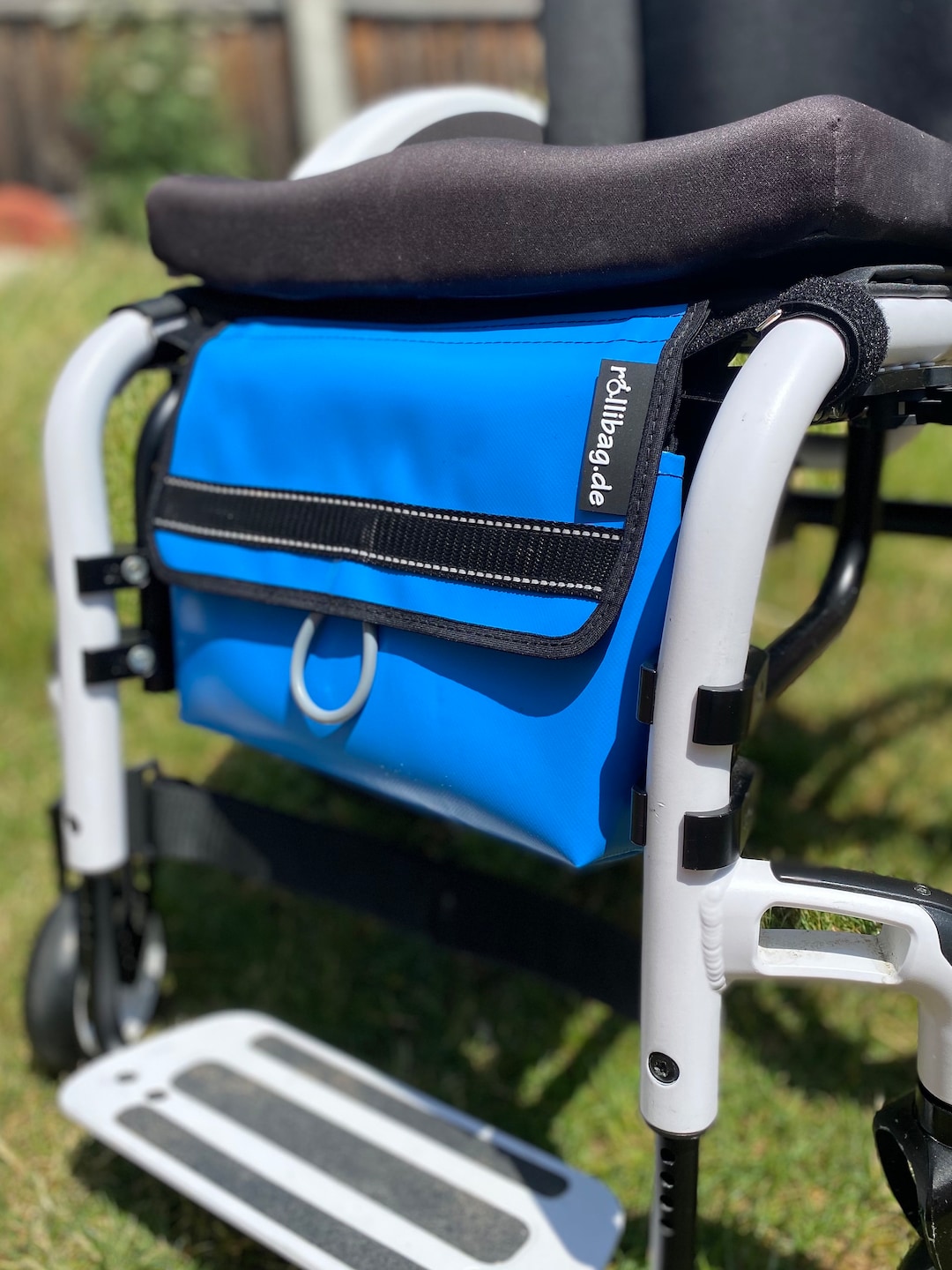 Large "light Blue" Wheelchair Bag - Wheelchair Accessories, Rollator ...
