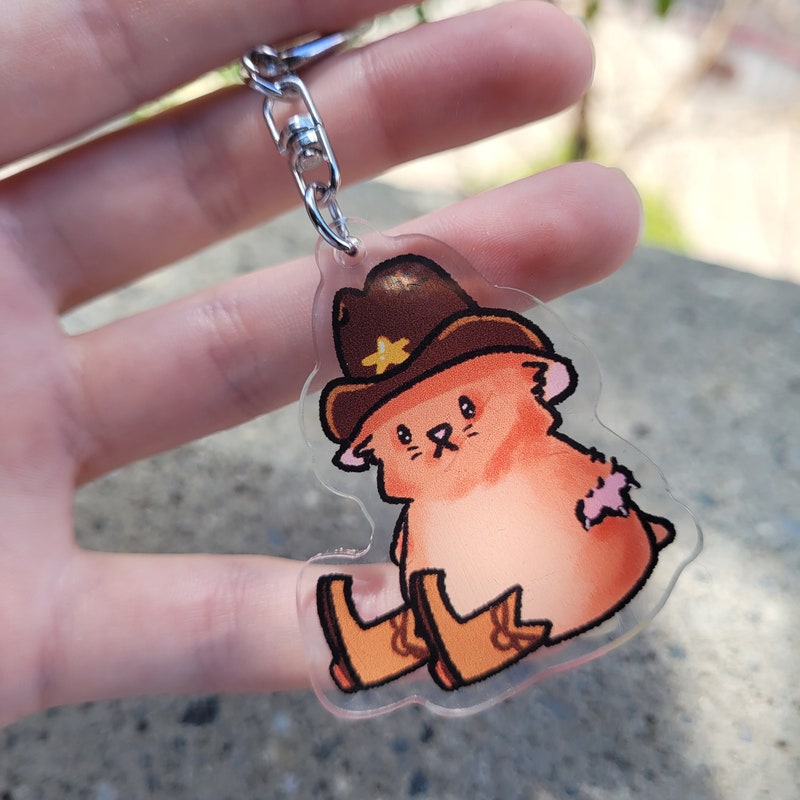 Hamster Keychain - Etsy