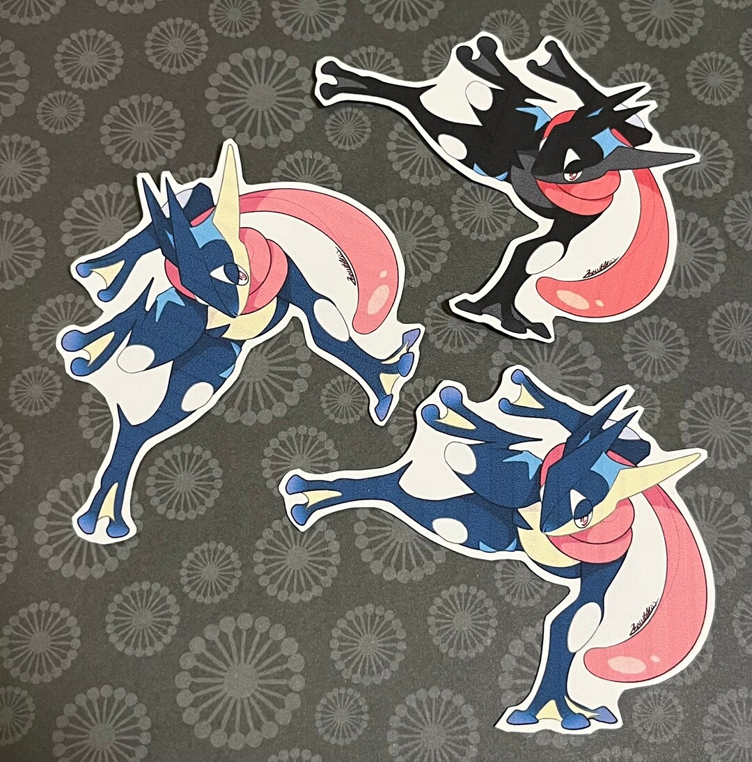 Greninja Sticker - Etsy