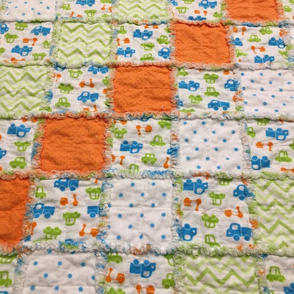 Small Rag Quilt - Etsy