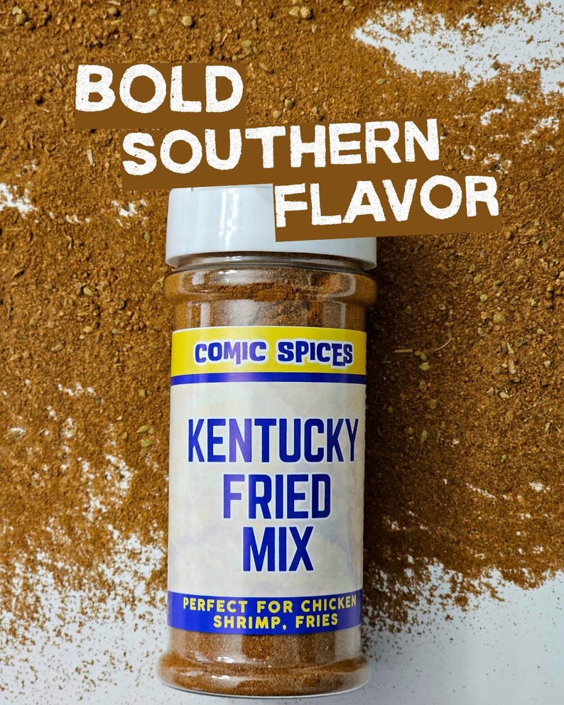 Kentucky Fried Chicken Seasoning: Southern Style Crispy Coating Mix - Etsy
