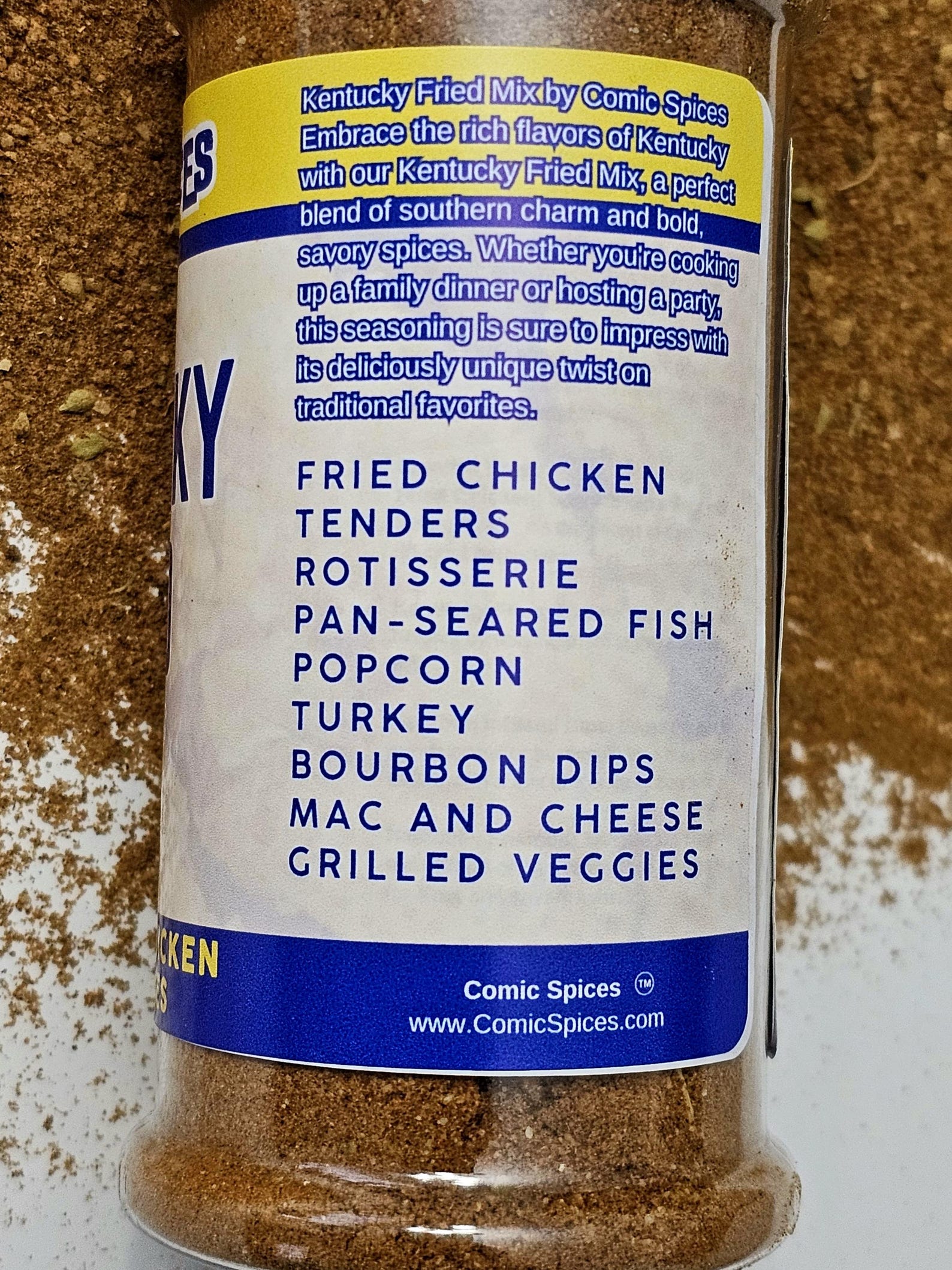 Kentucky Fried Chicken Seasoning: Southern Style Crispy Coating Mix - 5 ...