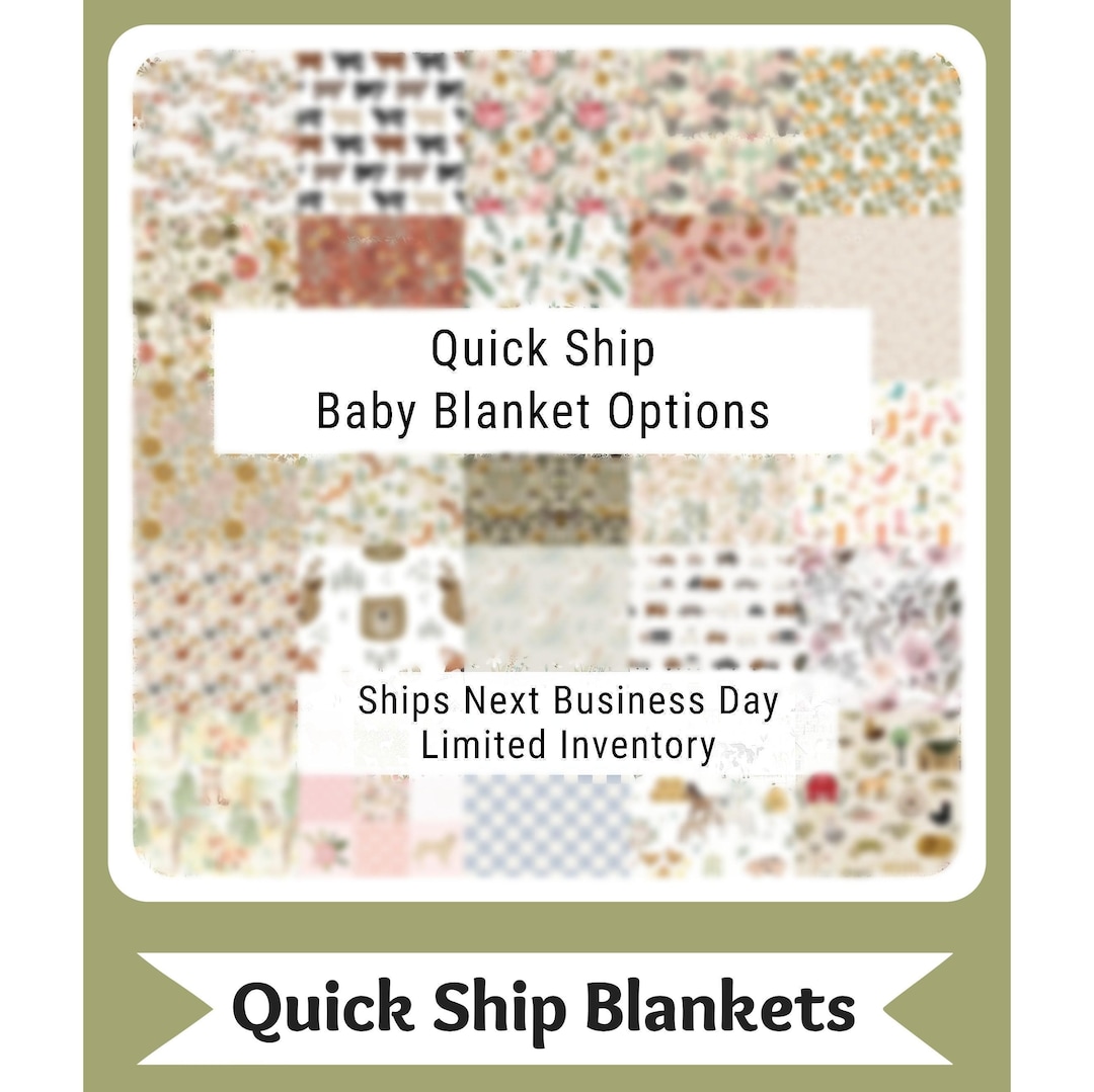 Custom Minky Blanket, Personalized Baby Blanket, Several Designs to ...